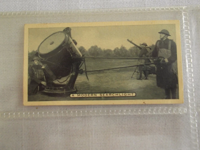 CIGARETTE CARDS -BRITISH-AMERICAN TOBACCO- MODERN WARFARE 1936 SET ...