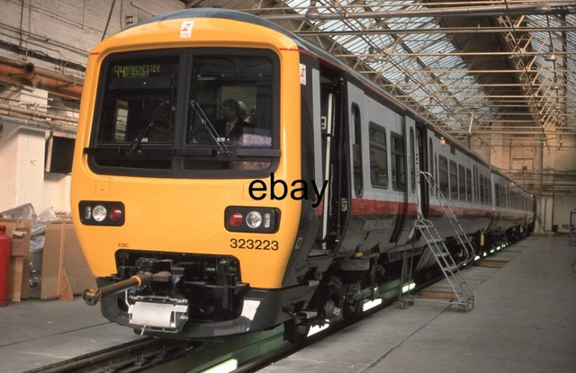 35MM RAILWAY SLIDE - BR Electric Unit Class 323. 323223 @ Leeds £2.99 ...