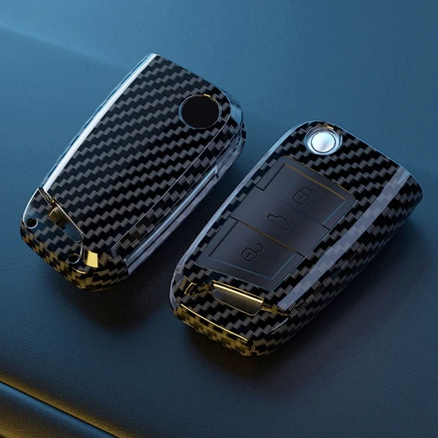 ABS CAR KEY Case for VW Volkswagen/Golf 7/MK7/Tiguan/MK2/Skoda/Octavia ...