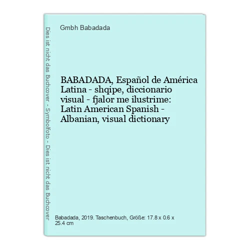 BABADADA, ESPAÑOL DE América Latina - shqipe, diccionario visual ...