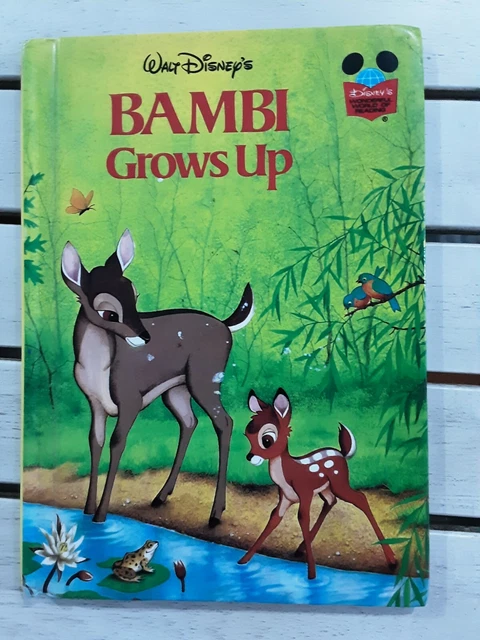 BAMBI GROWS UP. 1979. Hardcover. Disney Wonderful World of Reading. $13 ...
