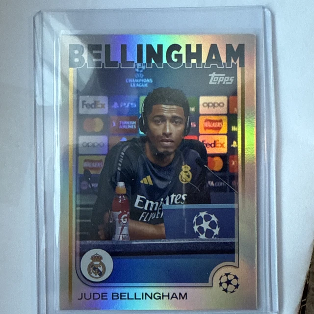 TOPPS UCC FLAGSHIP 2024 2025 Jude Bellingham Real Madrid - Short Print ...