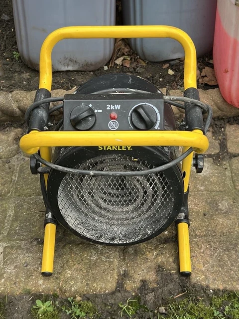 STANLEY ST-52-241-E 2000W Electric Turbo Fan Heater used £28.00 ...