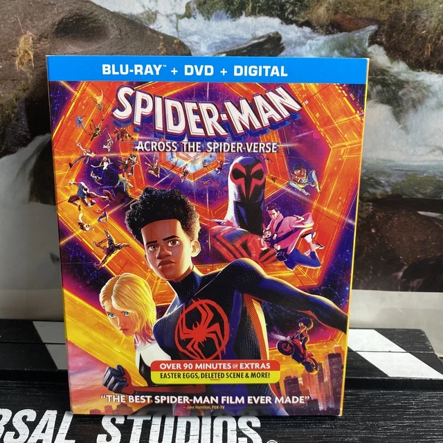 Spider Man Across The Spider Verse Blu Ray Dvd Copie Numérique