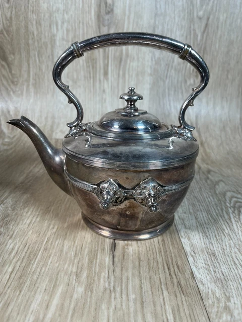 ANTIQUE VICTORIAN JAMES Dixon & Sons EPBM Teapot - Sheffield, Ornate ...