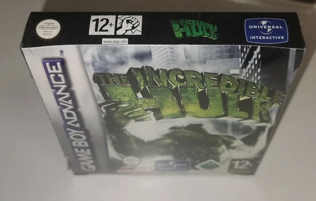 THE INCREDIBLE HULK Game Boy Advance Gba Nuevo Precintado New Sealed ...