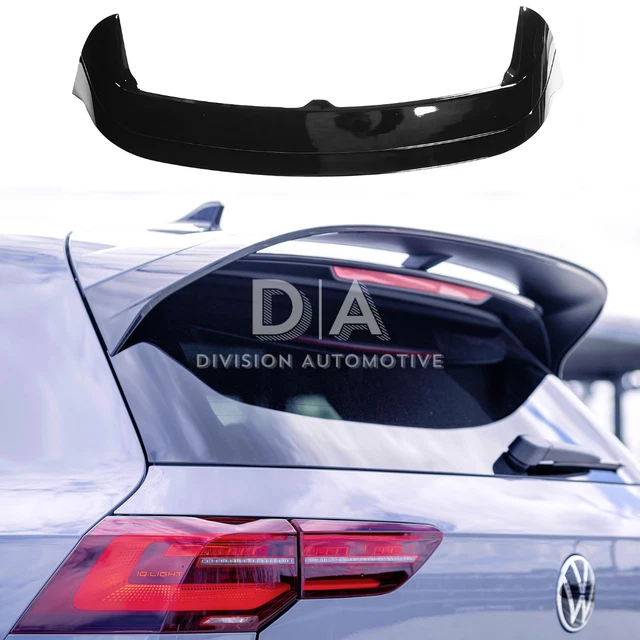 VW GOLF MK8 R GTI GTD "CS Clubsport" Style Gloss Black Spoiler Lip UK ...