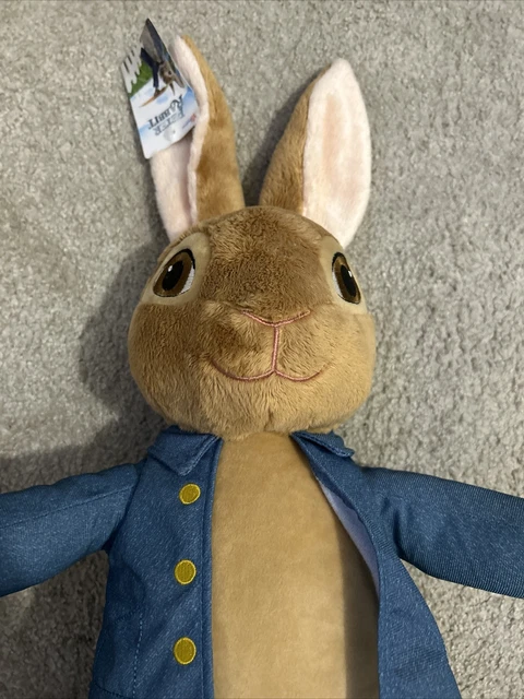 PETER RABBIT PLUSH Soft Toy 55cm Large Teddy Rainbow Designs Peter ...