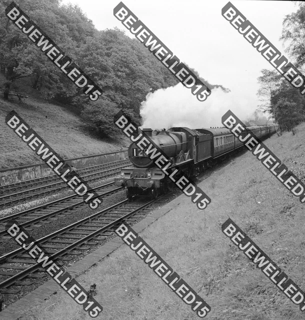 OLD NEGATIVE.BRIT RAILWAY Steam Locomotive No.4091 or 7007....128 on ...
