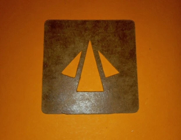 1& 25MM MOD TRANSIT CHEST Pheon Broad Arrow Crows Foot STENCIL British ...