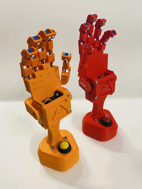 MINI HAND ROBOTICS 3D Printed 3D Printed Robotic Hand Robot Arduino Superdiode £25.83 - PicClick UK