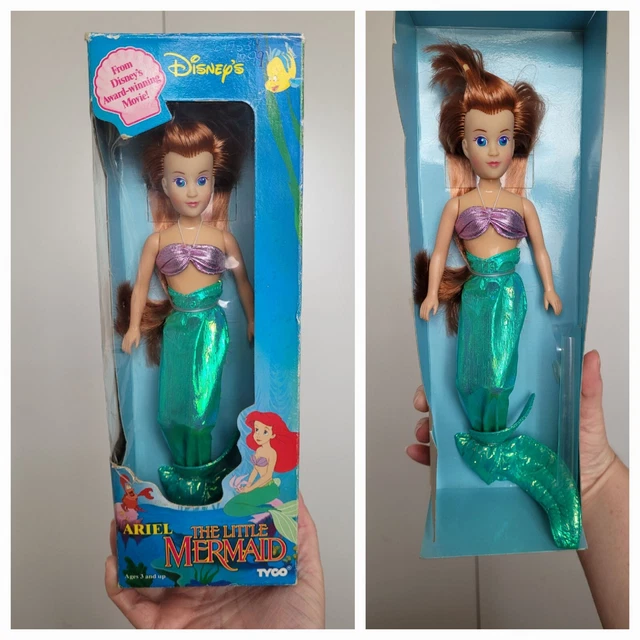 VINTAGE 90S TYCO Disney Ariel The Little Mermaid Doll With Box £34.99 ...