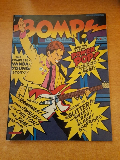 BOMP! #18 PUNK Music Fanzine Magazine 1978 Power Pop,Ramones,Vanda ...