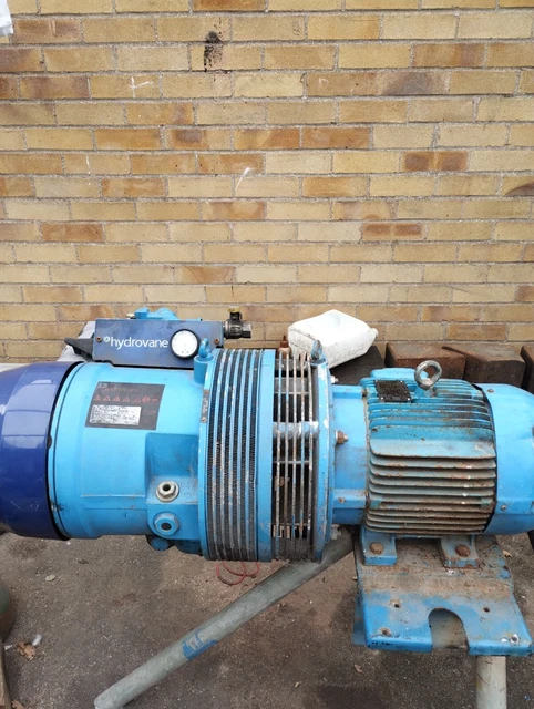HYDROVANE AIR COMPESSOR three phase 30CFM 415volt £300.00 - PicClick UK
