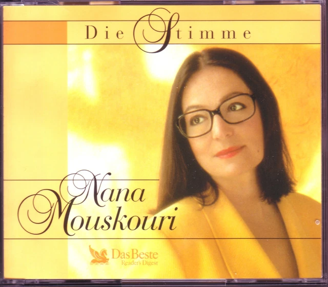 NANA MOUSKOURI - Die Stimme - Reader's Digest 4 CD Box EUR 27,50 ...