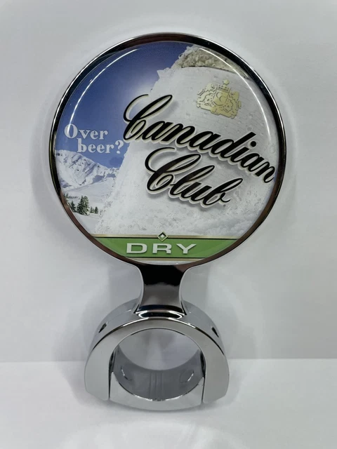 CANADIAN CLUB DRY CC's Font 73mm Decal Premix Spirit Keg Kegerator Beer ...
