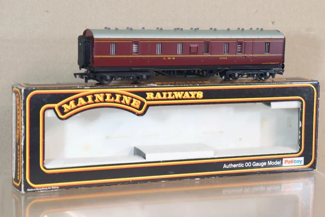 MAINLINE 37118 LMS MAROON 50' PARCELS VAN BG COACH 30965 og £25.00 ...