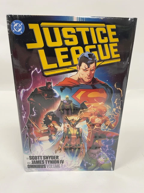 JUSTICE LEAGUE BY Scott Snyder & James Tynion IV Omnibus Vol 1 DC ...