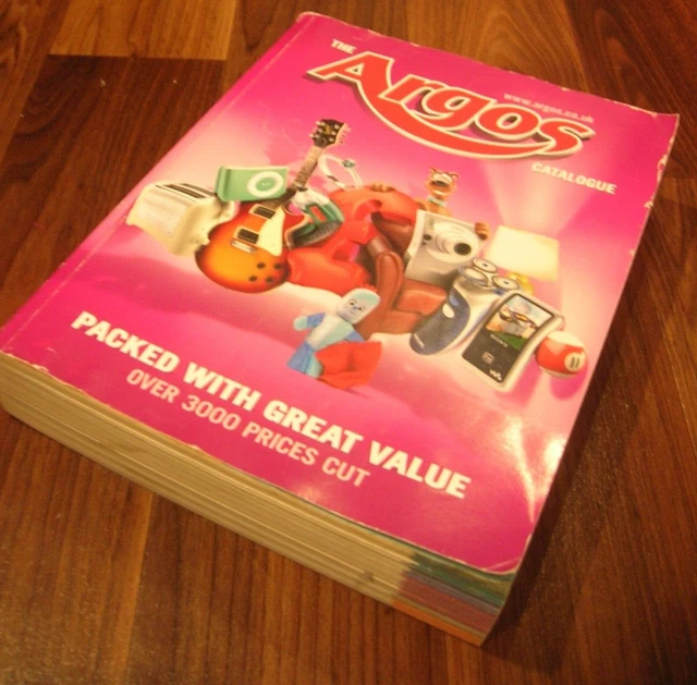 ARGOS CATALOGUE 2008 summer/spring 1800 pages £22.95 - PicClick UK