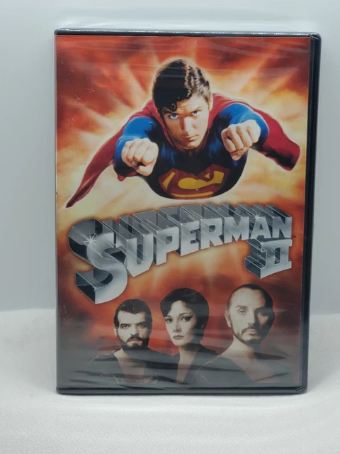 SUPERMAN II (DVD) (Gene Hackman, Christopher Reeve, Margot Kidder) NEW ...