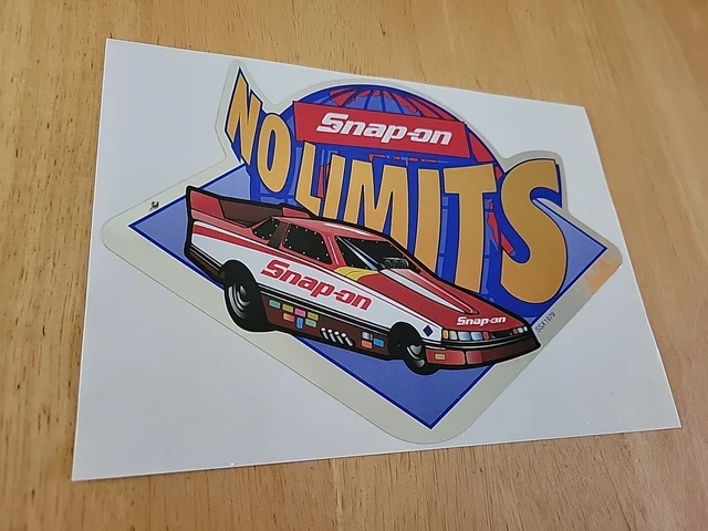 VINTAGE SNAP ON Funny Car No Limits Decal/sticker SSX1979 $19.99 - PicClick