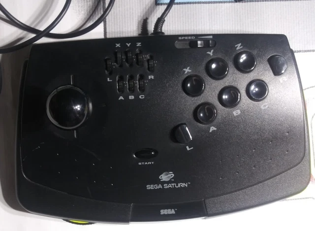 SEGA SATURN-VIRTUA STICK Arcade Stick Joystick Controller- Model MK ...