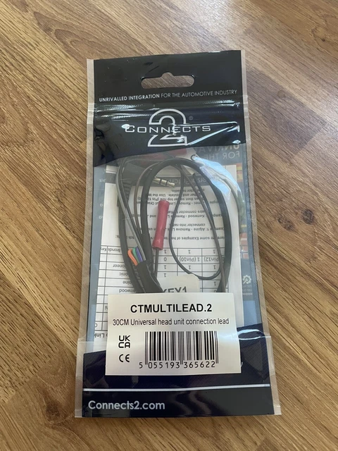 CONNECTS2 CTMULTILEAD.2 UNIVERSAL Steering Wheel Patch Lead For SWC ...