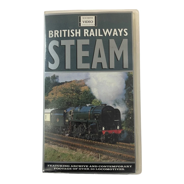 WHSMITH BRITISH RAILWAYS Steam VHS Video Documentary Vintage Railway ...