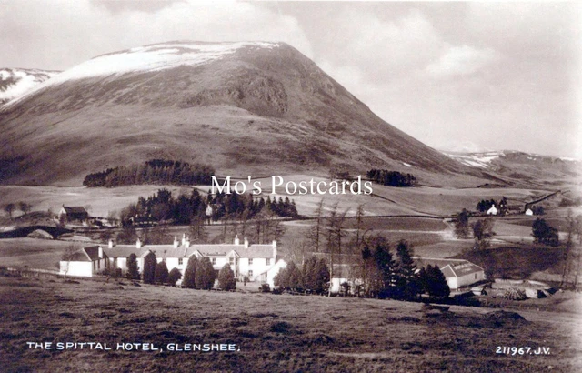 SCOTLAND POSTCARD - The Spittal Hotel, Glenshee SW18539 £2.70 - PicClick UK