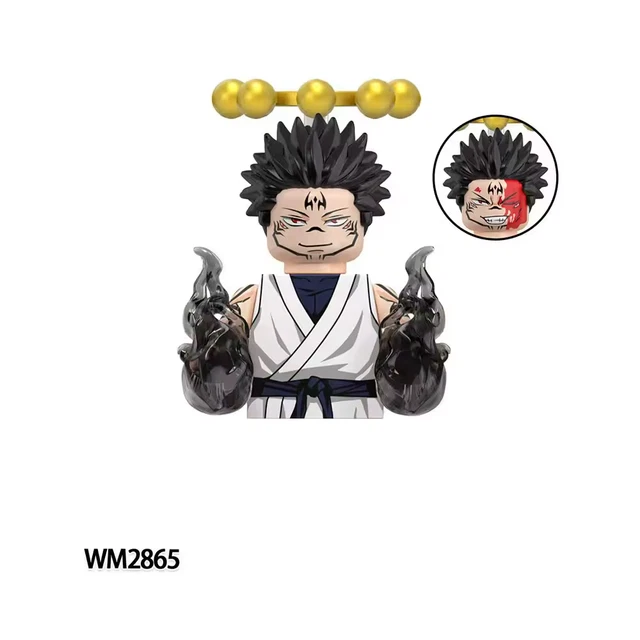 CUSTOM JUJUTSU KAISEN sukuna megumi vessel Mini Figure Collection Gift ...