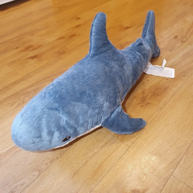 SMALL IKEA BLAHAJ Shark Pup Baby Soft Plush Toys 20 Inches Long Blue ...
