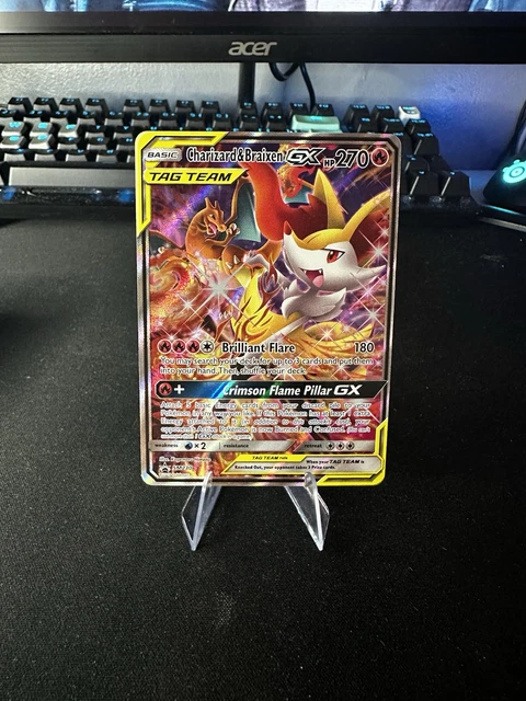 CHARIZARD & BRAIXEN GX SM230 Pokemon Card £17.00 - PicClick UK