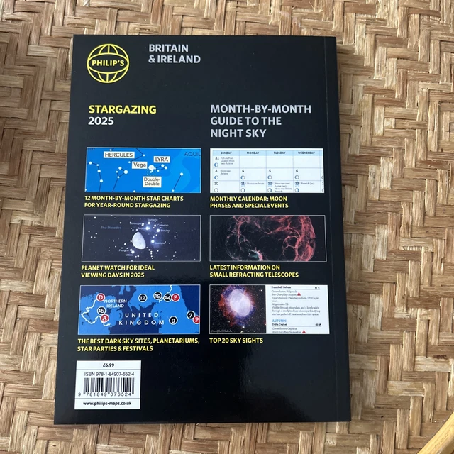 NIGEL HENBEST PHILIP'S Stargazing 2025 Month-by-Month Guide to the Night Sky-NEW £5.99 - PicClick UK