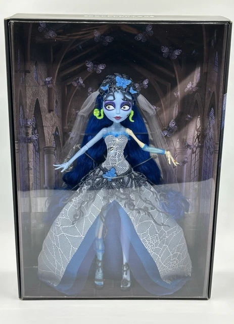 MONSTER HIGH TIM Burton's Corpse Bride Emily Skullector Fashion Doll ...
