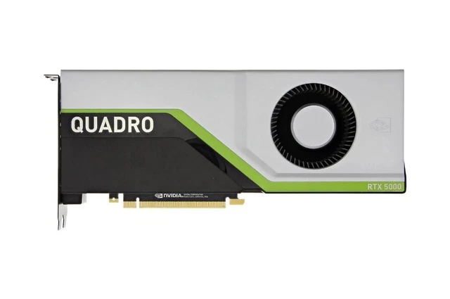 NVIDIA QUADRO RTX 5000 16GB Graphics Card CAD AI Engineering Design £ ...