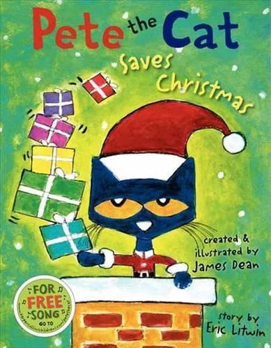 JAMES DEAN ERIC Litwin Pete the Cat Saves Christmas (Relié) EUR 20,41 ...