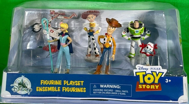 DISNEY STORE EXCLUSIVE Pixar Figurine Playset Toy Story 4 6 Figures ...