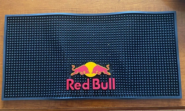 RED BULL BAR & Grill Spill Mat 23x11.5x1.5 large heavy duty used ...