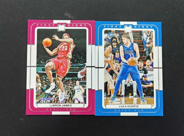2023-24 PANINI PHOTOGENIC Lebron James Luka Doncic First Night Cav Lot ...