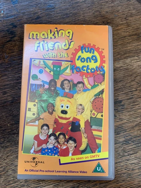 FUN SONG FACTORY VHS Video £9.99 - PicClick UK