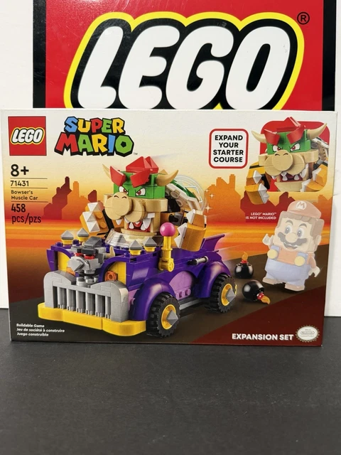 LEGO SUPER MARIO: Bowser's Muscle Car Expansion Set (71431) NEW and ...