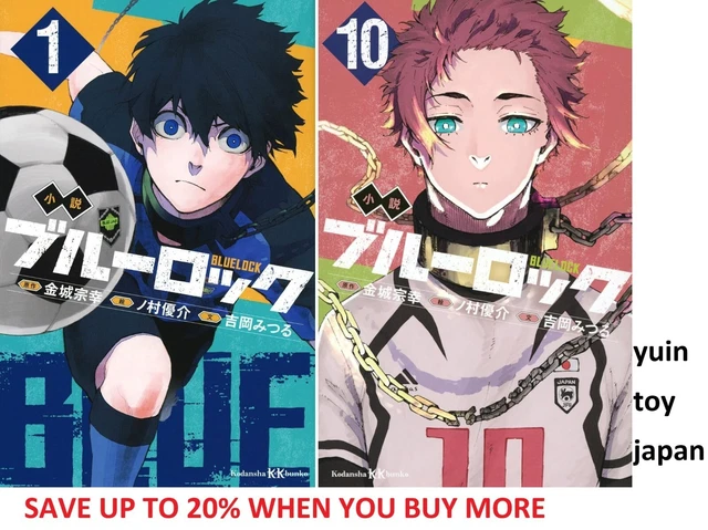 BLUE LOCK BLUELOCK Novel vol.1-10 Book set Kodansha Japanese £100.65 ...