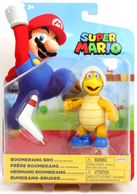 BOOMERANG BRO SUPER Mario World of Nintendo Action Figure 4" (Jakks ...