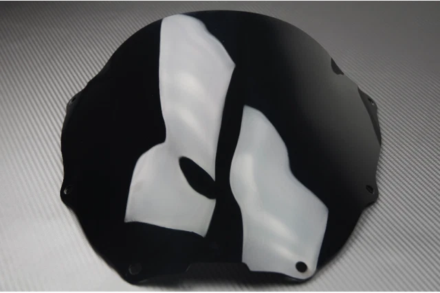 BULLE NOIRE / Saute vent en PVC HONDA VTR 1000 SP2 / RVT SC45A RC51 ...