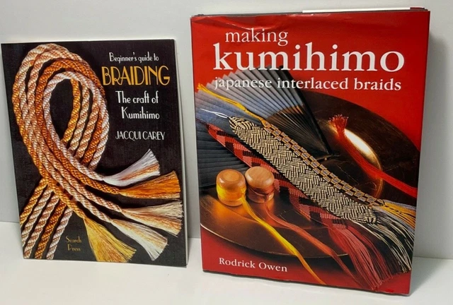 MAKING KUMIHIMO JAPANESE Interlaced Braids Roderick Owen&Beginners ...
