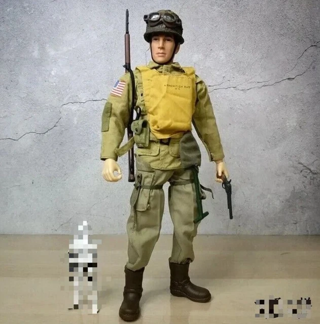 MILITARY FIGURES MODEL1/6 J1-2 Normandy landing craft Soldier Action ...