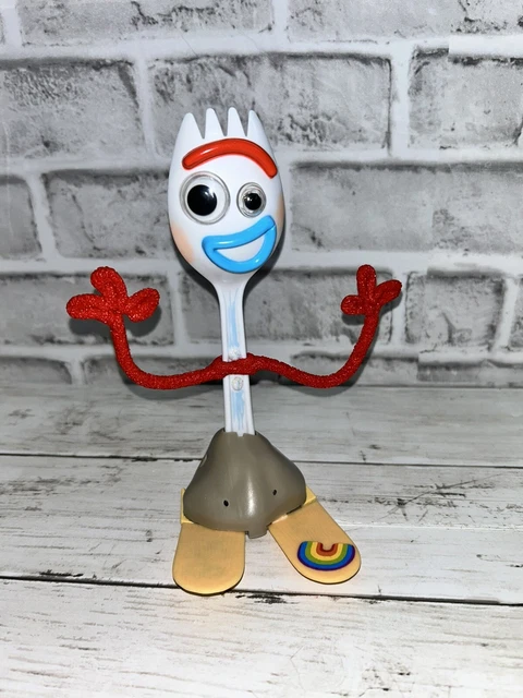 DISNEY STORE TOY Story 4 Forky Moving Talking Action Figure Interactive ...