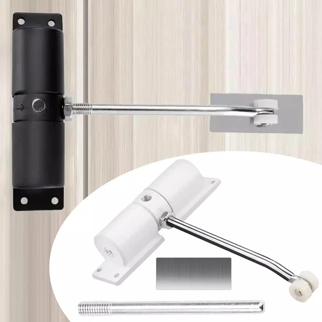 AUTOMATIC SURFACE MOUNTED Door Closer Spring Loaded Auto Adjustable ...