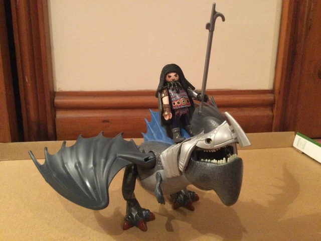 PLAYMOBIL HOW TO Train Your Dragon 9248 Thunderclaw And Drago complete ...