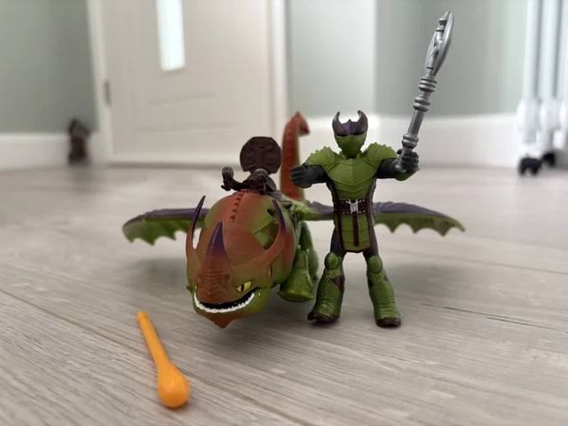 HOW TO TRAIN Your Dragon HTTYD Eric and Skullcrusher Figures £5.43 ...
